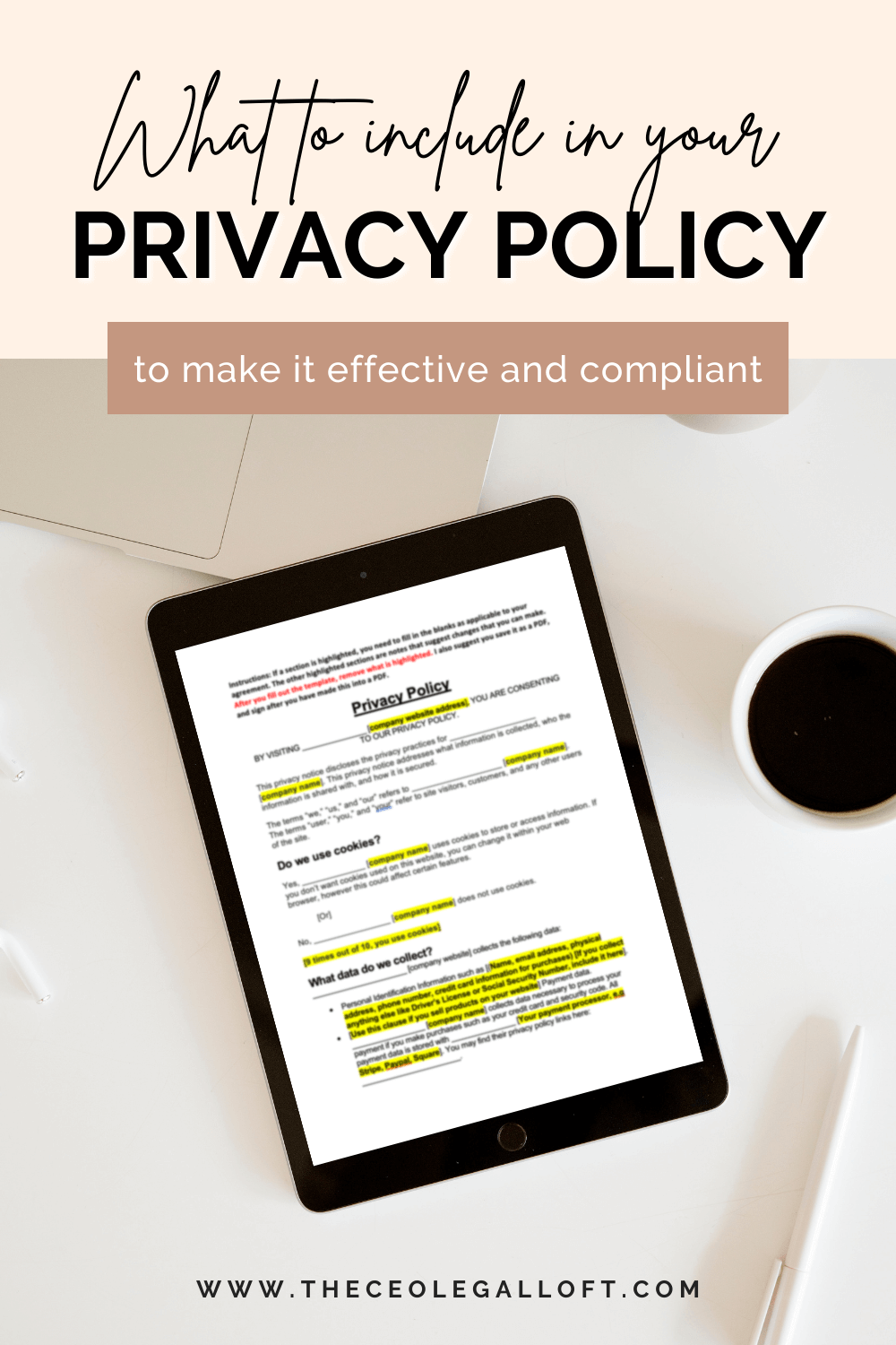 Protect your blog with a Privacy Policy | What it is and what to ...