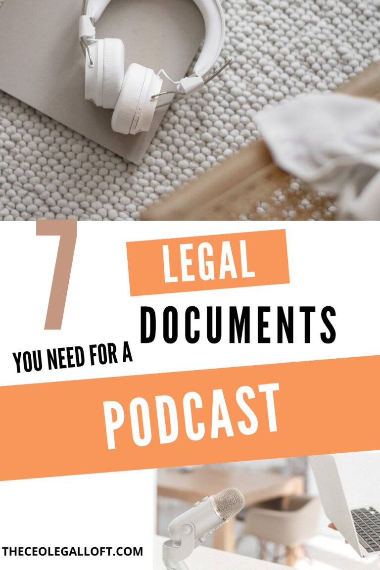 Legal Documents For Your Podcast Needs - theceolegalloft.com