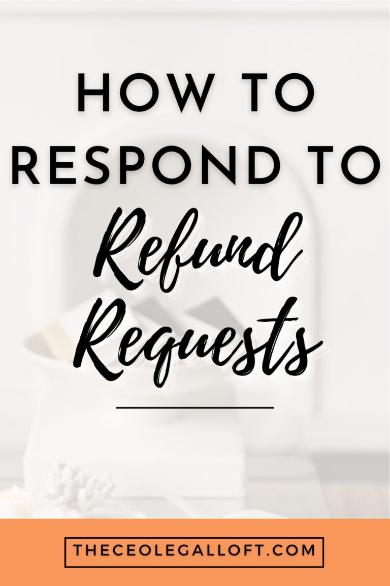 What to say when a customer wants a refund: Respond to refund request ...