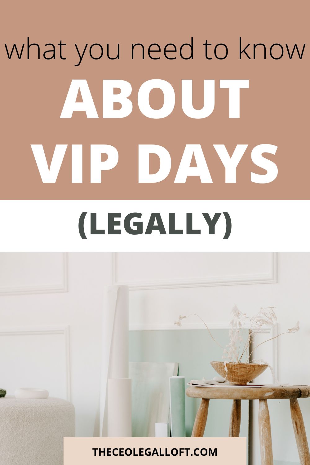 Are you offering a VIP Day? Here's 5 legal considerations ...